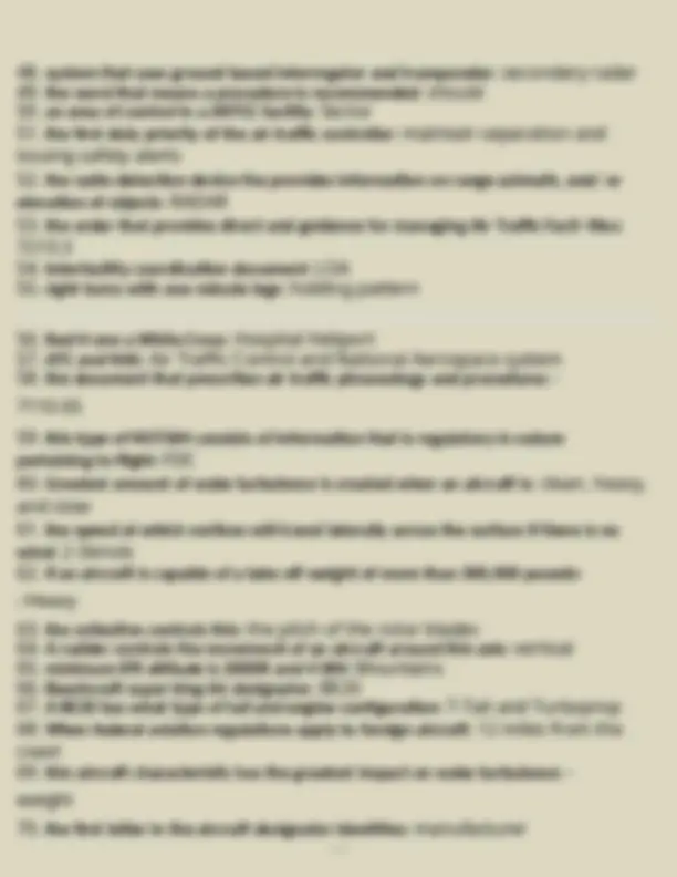 ATC BASICS FINAL EXAM QUIZ REAL ACTUAL TEST WITH 100% CORRECT ANSWERS ...