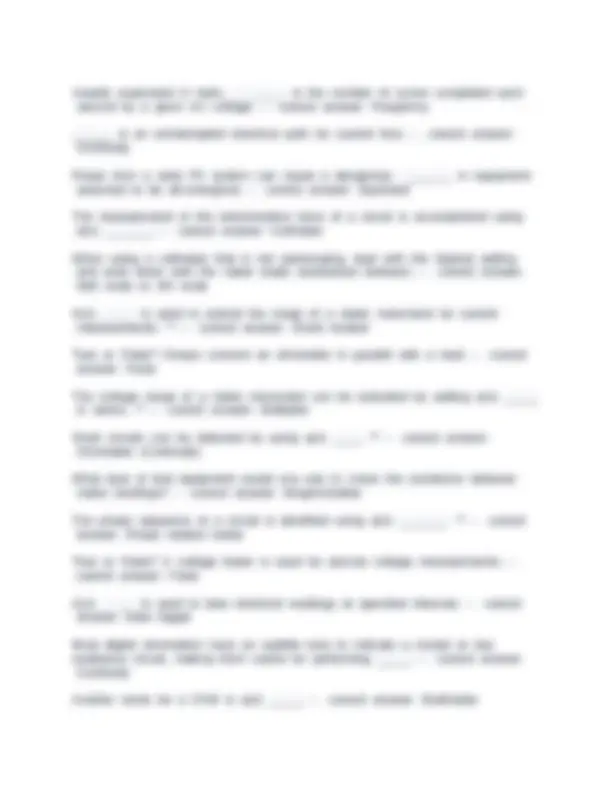 NCCER ELECTRICAL LEVEL 1 -MODULE 12 ELECTRICAL TEST EQUIPMENT WITH ALL ...