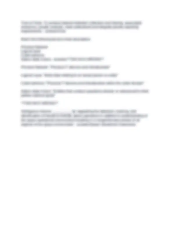 JFC 200 MODULE 08: INTELLIGENCE OPERATIONS AT THE OPERATIONAL LEVEL ...