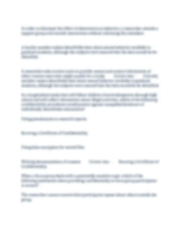 CITI RCR-Basic Training Course [2] Q&A: Research Ethics and Conduct ...