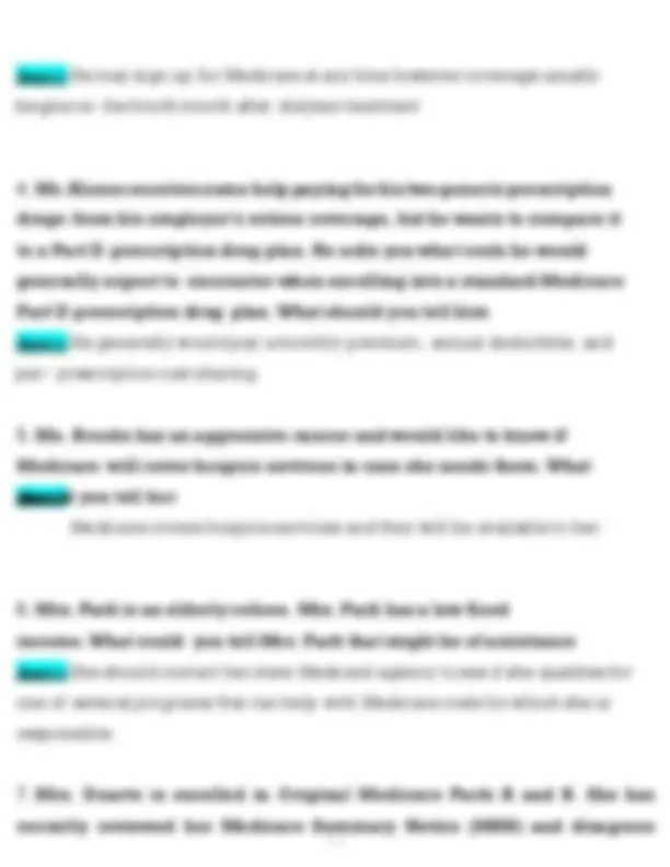 AHIP 2025 Module 1 to 5 Exam Questions and Verified Answers, 100% Guarantee Pass, Exams of ...