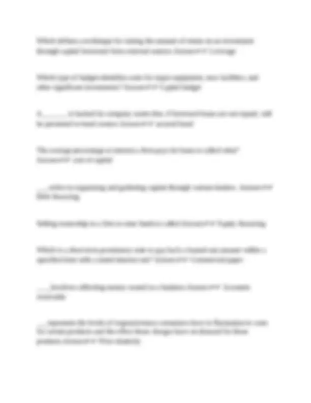 BUSAD exam 2 questions with correct answers | Exams Business ...