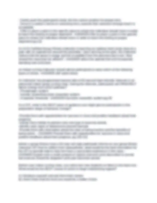 ACE GFI Final Exam Review: Questions and Answers for Group Fitness ...