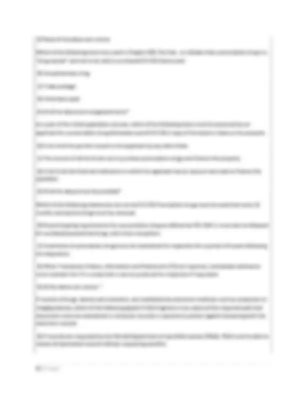 FL CDR Sample questions module 9-15| High-Scoring Exam Questions ...