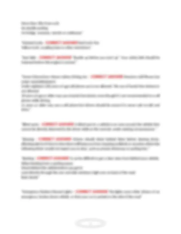 ARKANSAS DRIVER LICENSE - STUDY GUIDE | Exams Traffic Control and ...