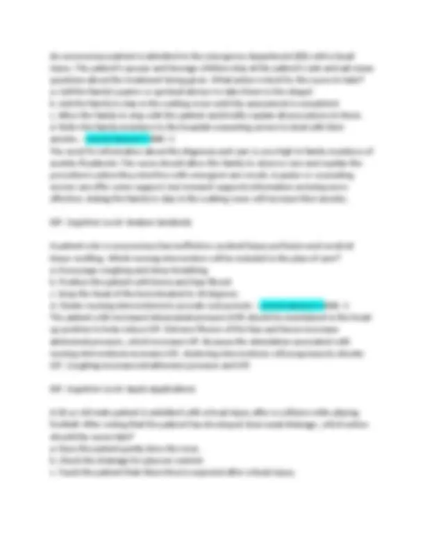 Chapter 56: Acute Intracranial Problems Lewis: Medical Surgical Nursing ...