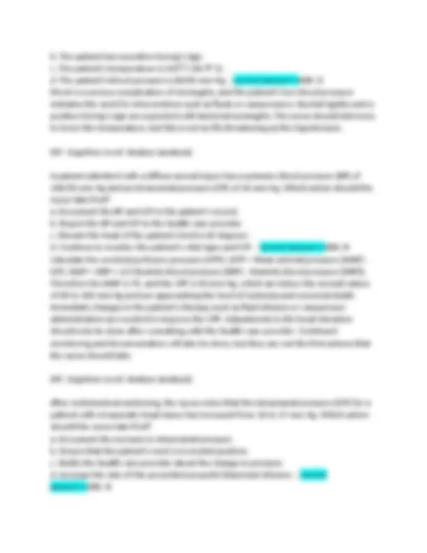 Chapter 56: Acute Intracranial Problems Lewis: Medical Surgical Nursing ...