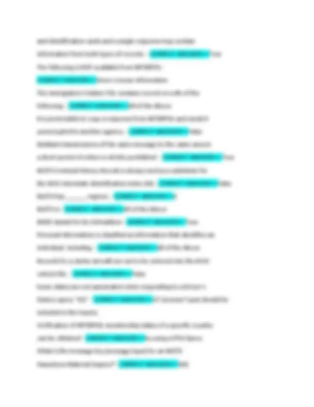 TCIC-TLETS Full Access Recertification Exam: 250+ Verified Questions ...