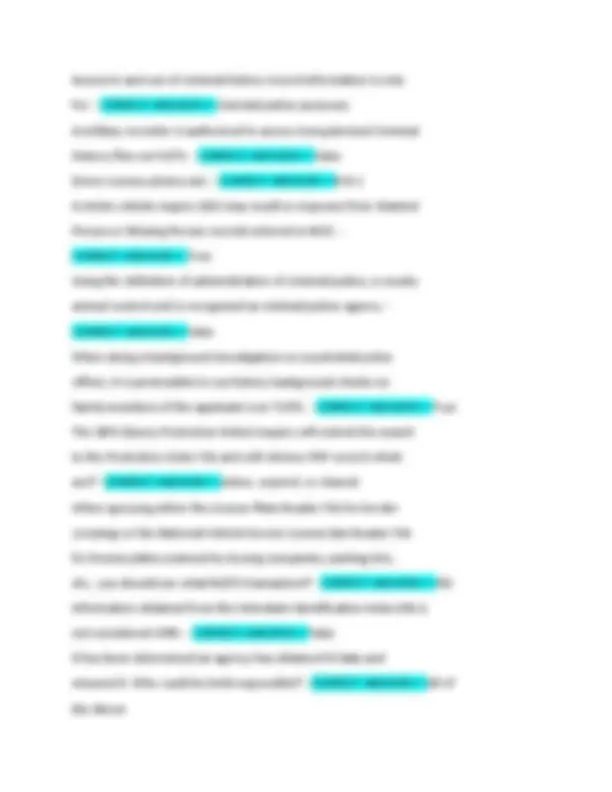 TCIC-TLETS Full Access Recertification Exam: 250+ Verified Questions ...