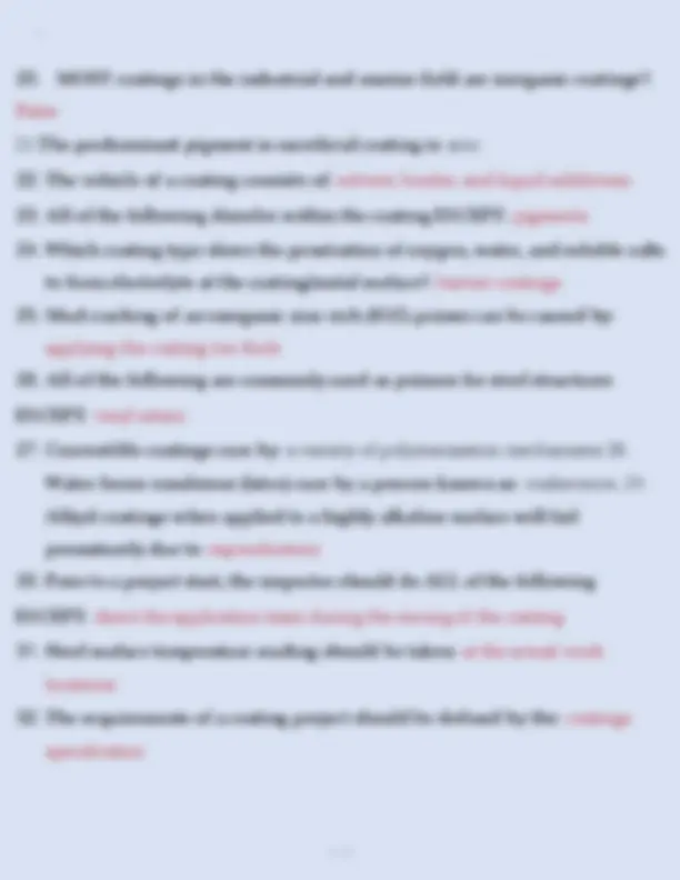 NACE CIP LEVEL 1 SAMPLE QUIZES 99 COMPLETE EXPERT SOLVED QUESTIONS WITH ...