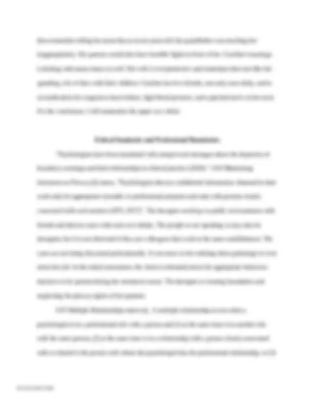 Ethical Considerations in Counseling: A Case Study of Caroline Weaver ...