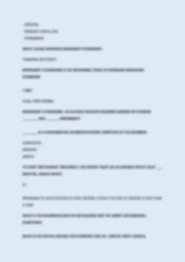 CARN-AP EXAM 100% DETAILED VERIFIED CORRECT ANSWERS 2025/2026 STUDY SET ...