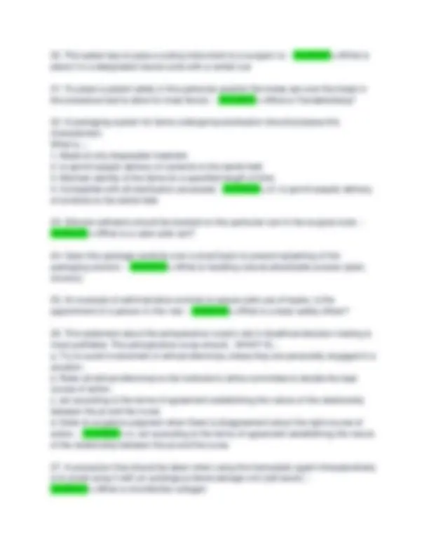 AORN Periop 101 Final Exam Study Guide Exam Question And Correct Answer ...