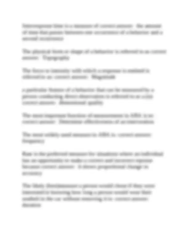 ABA Quiz Questions: SPE603 with Complete Solutions | Exams Nursing ...