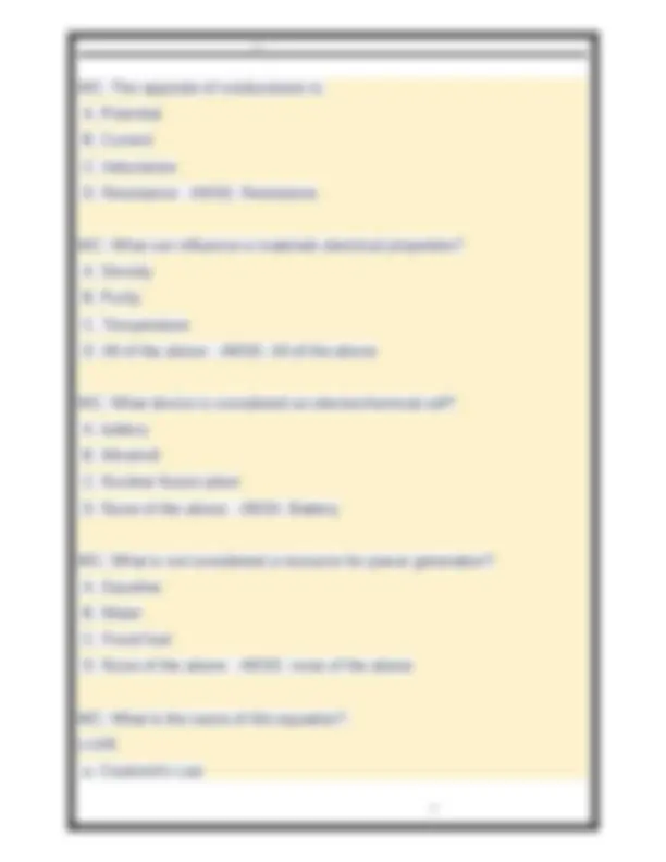 Electrical & Electronics Engineering 2025-2025 Questions & Correct Answers. Graded A | Exams ...