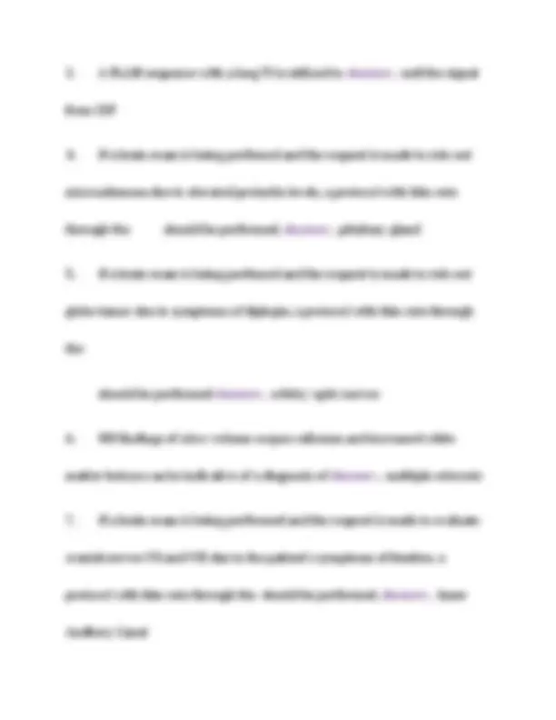 ARRT MRI STUDY GUIDE QUESTIONS AND VERIFIED ANSWERS | Exams Medicine ...