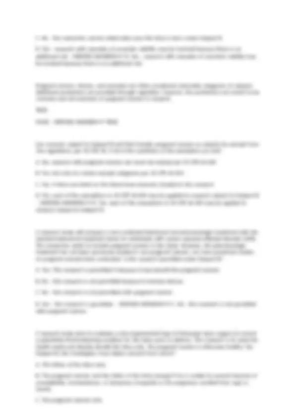 CITI Training, Modules 1-24 (Biomedical Research) Exam questions with ...