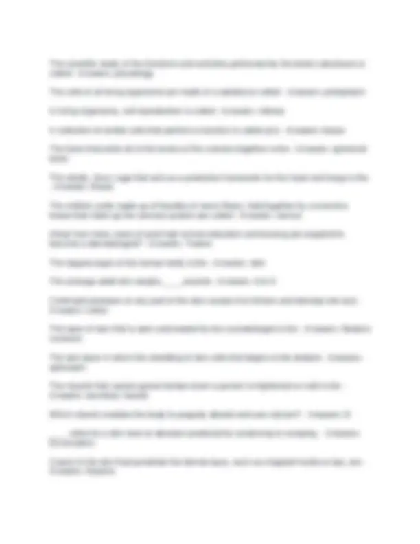 Cosmetology Study Guide: Chapters 1-32 | Exams Nursing | Docsity