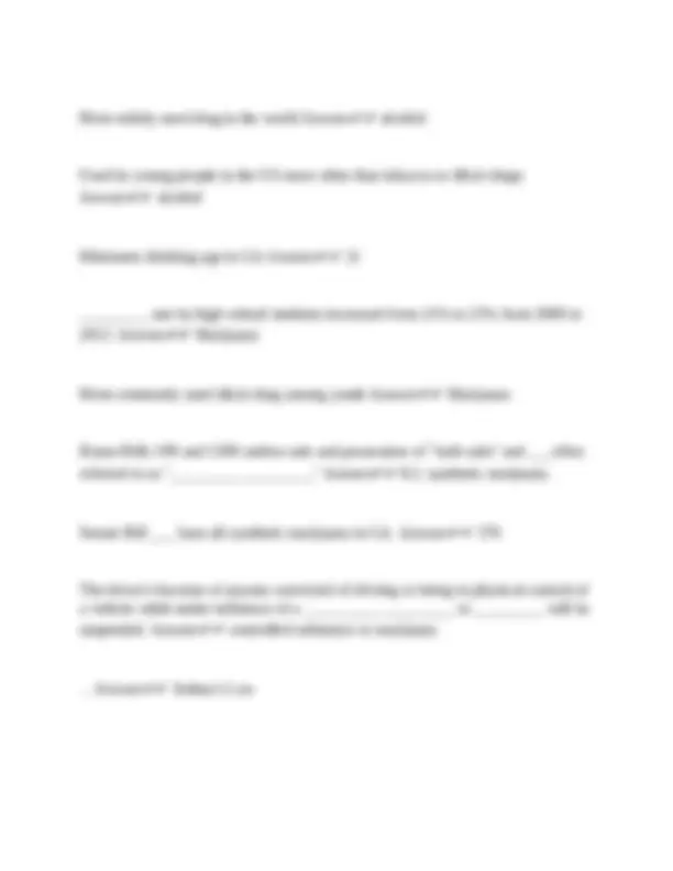 Georgia ADAP Test questions with correct answers | Exams Law | Docsity