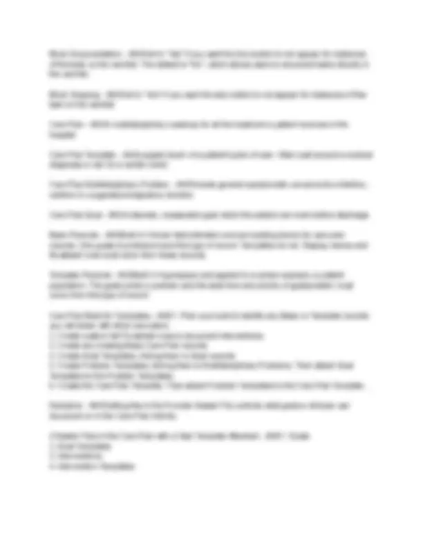 EpicCare Inpatient Flowsheet Template Building Guide | Exams Nursing ...