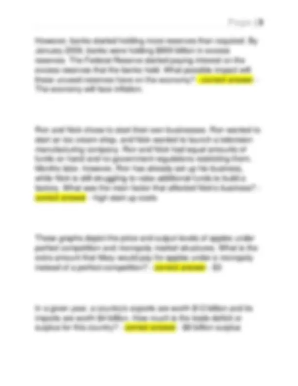 PLATO / EDMENTUM END OF SEMESTER TEST: ECONOMICS 2025. | Exams ...