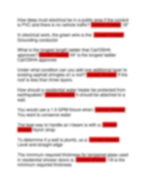 CSLB B License General Contractor Exam 2025: Practice Questions and ...