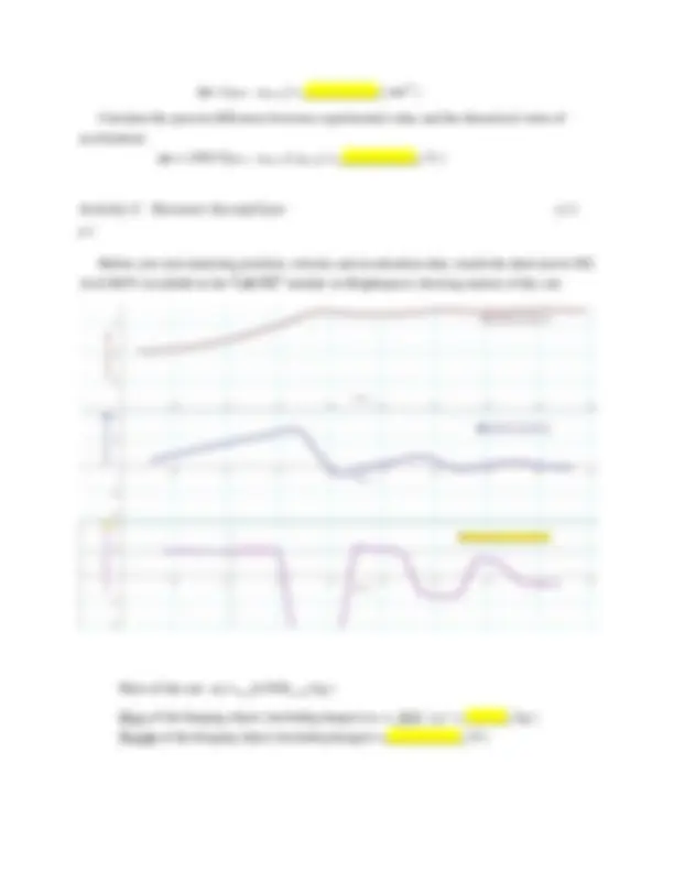 Newton's Laws of Motion Lab: Data Sheets and Conceptual Questions ...