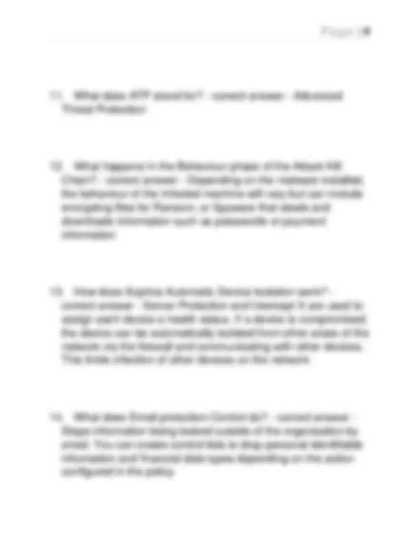 SOPHOS ENGINEER ET80 - SOPHOS FIREWALL OVERVIEW EXAM 2025. | Exams ...