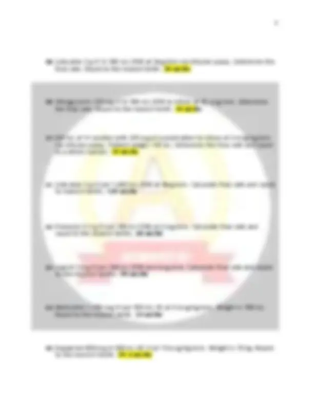 Dosage Calculations for Nursing Students: Practice Problems and ...