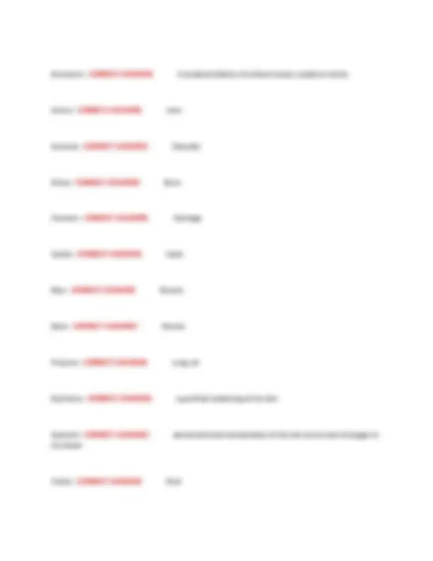 PTAP 1300 Final Exam Review: Key Concepts and Questions with Answers | Exams Nursing | Docsity