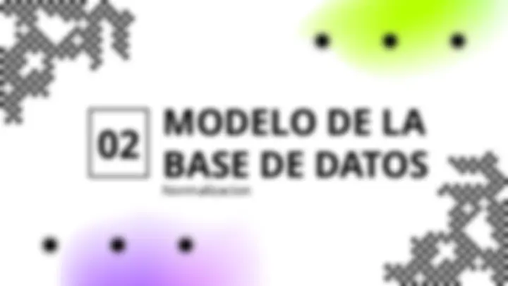 proyecto base de datos | Guías, Proyectos, Investigaciones de Diseño de Redes | Docsity