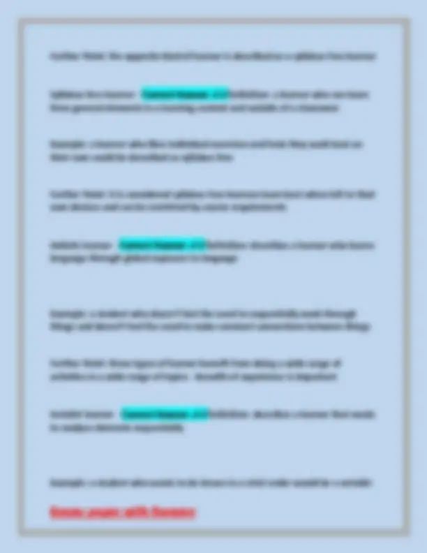 Cambridge DELTA Module 1 Terminology Cards – Paper 1 & ELT Testing ...