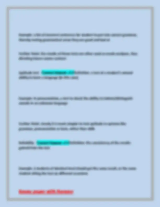 Cambridge DELTA Module 1 Terminology Cards – Paper 1 & ELT Testing ...