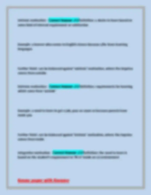 Cambridge DELTA Module 1 Terminology Cards – Paper 1 & ELT Testing ...