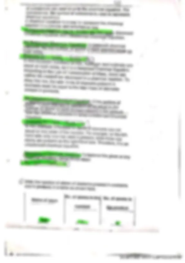 class 10 cbse ch 1 notes | Summaries Chemistry | Docsity