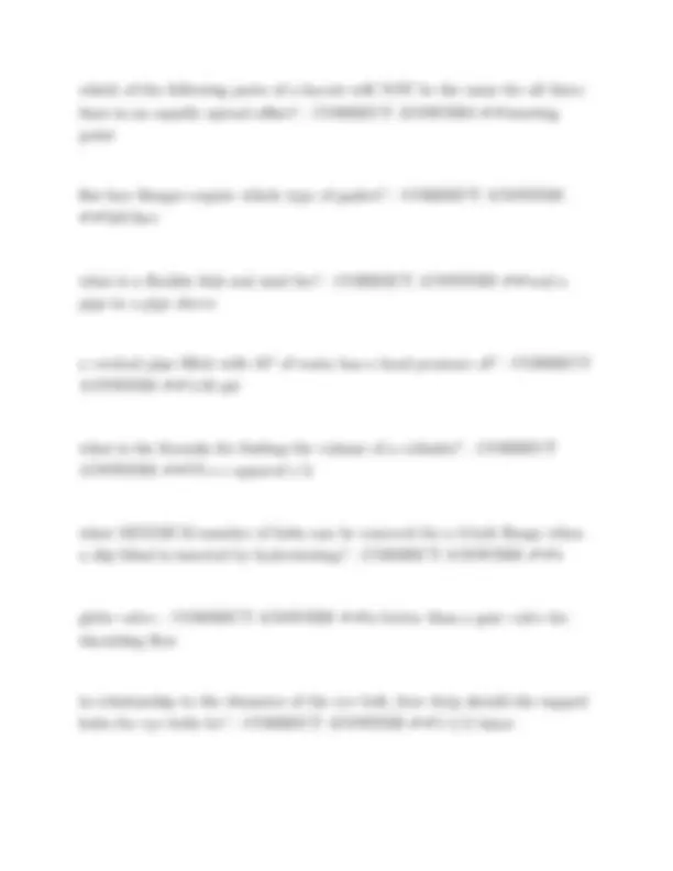 NCCER- Pipe Fitter test QUESTIONS WITH ANSWERS | Exams Construction ...