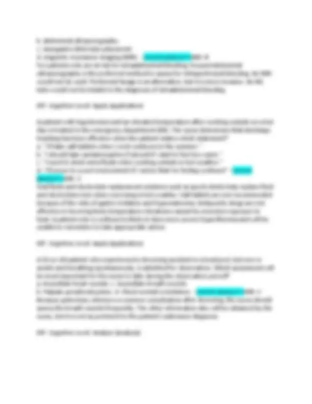 Chapter 68: Emergency and Disaster Nursing Lewis: Medical-Surgical ...