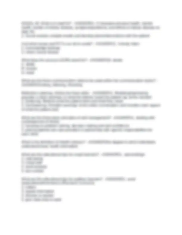 DaVita Module 4 Study Guide: Questions & Answers for Dialysis Patients ...