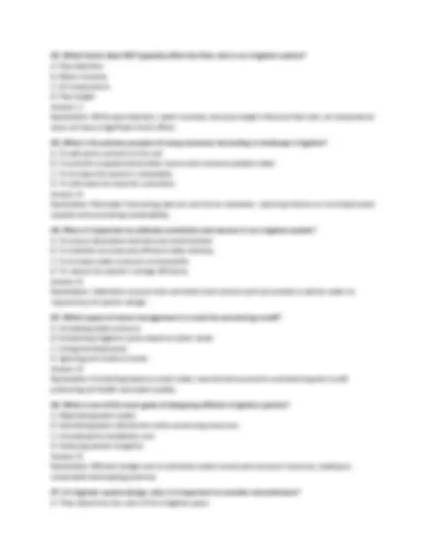 Landscape Licensed Irrigator Exam | Exams Technology | Docsity