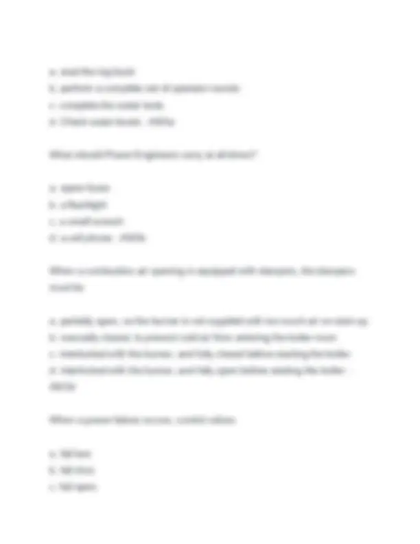 Power Engineering 4th Class - B4 Exam Test Bank Updated Version 2025 ...