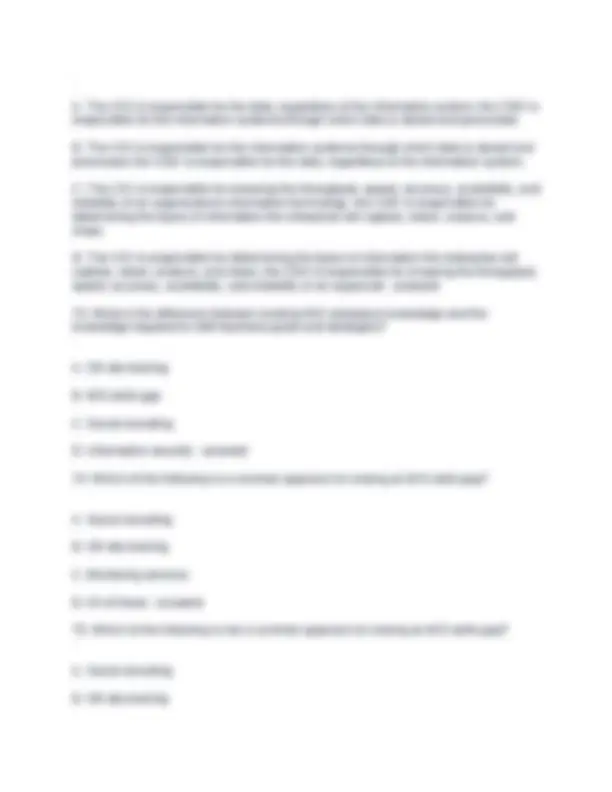 CIS Chapter 4: Roles and Responsibilities in Information Management ...