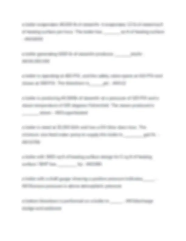 3rd Class Stationary Steam Engineer License Prep Test Bank Updated 2025 ...