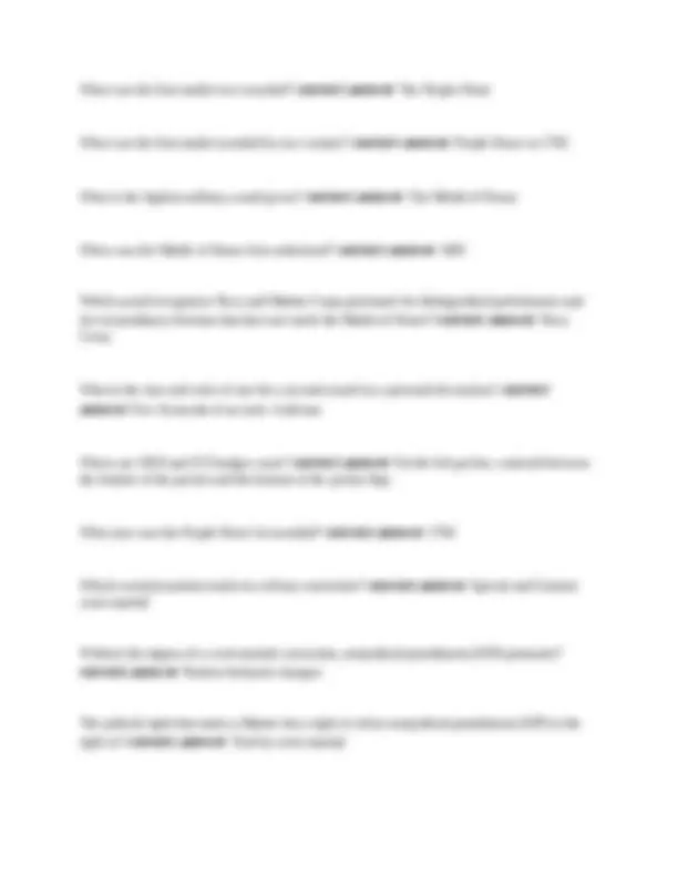 USMC Knowledge: History, Traditions, and Key Events | Exams Law | Docsity