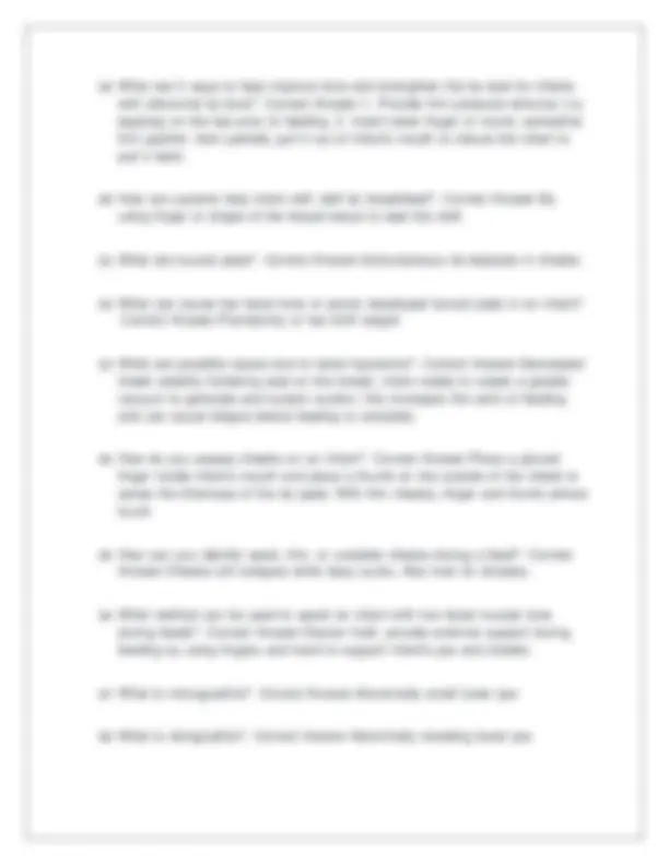 CLC- Certified Lactation Counselor Exam Questions with Answers | Exams ...