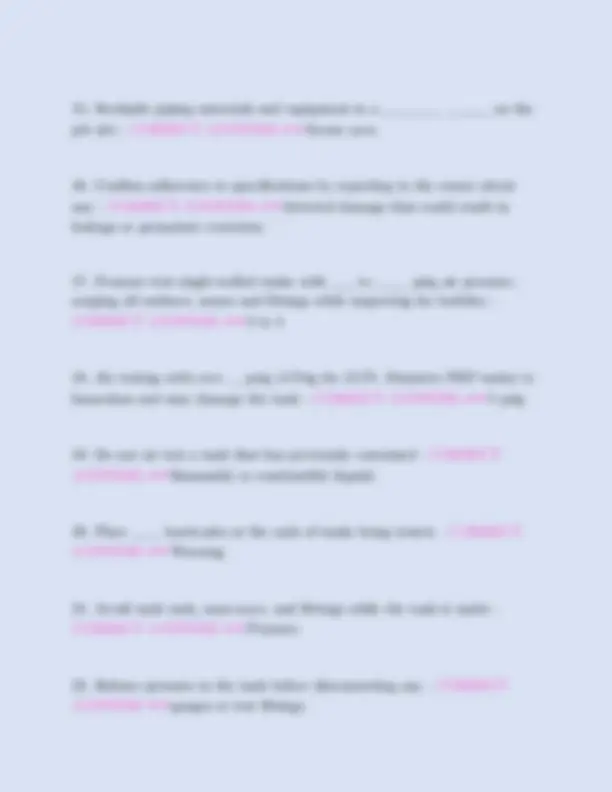 U1 UST Installation/Retrofitting Exam with Correct Answers | Exams ...