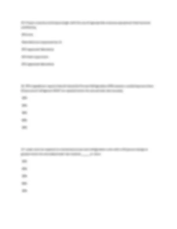 EPA SECTION 608 TYPE II EXAM 2024/2025 QUESTIONS AND ANSWERS (APRIL ...