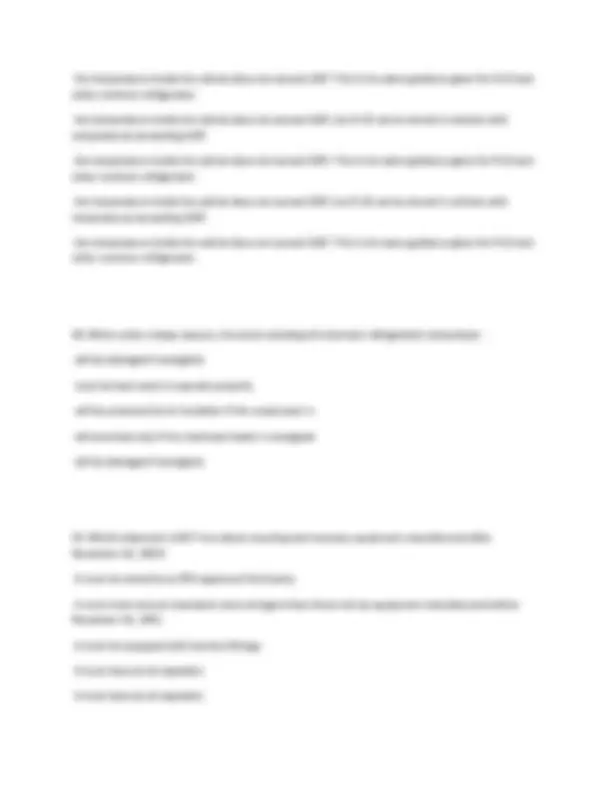 EPA SECTION 608 TYPE II EXAM 2024/2025 QUESTIONS AND ANSWERS (APRIL ...