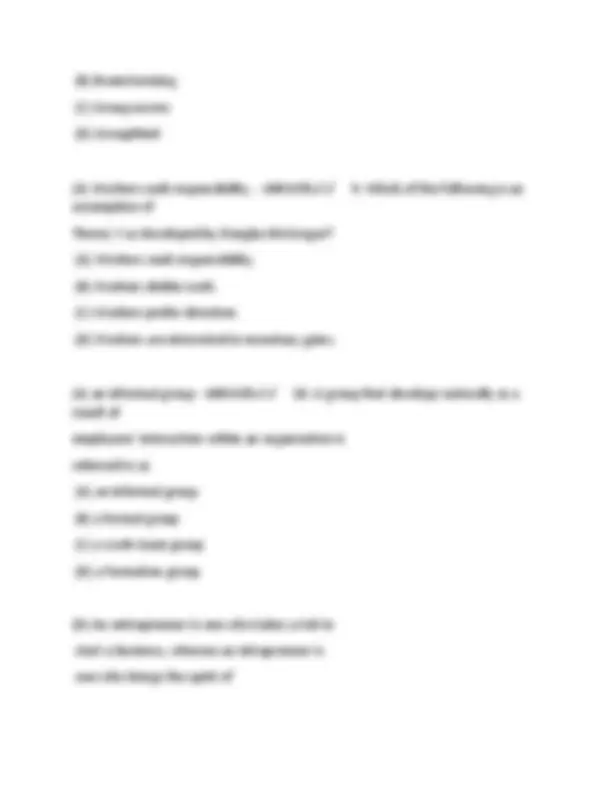 Major Field Test Sample Questions For Associate's Business Questions ...