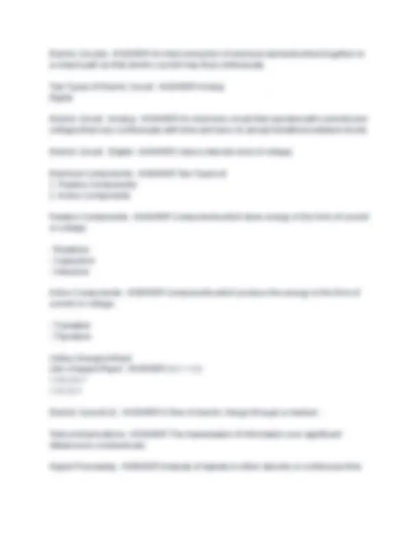 CHAPTER 1: INTRODUCTION TO ELECTRICAL ENGINEERING QUESTIONS AND ANSWERS 100% CORRECT!!! | Exams ...