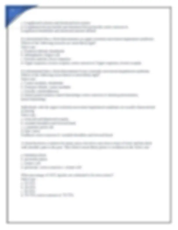 NASM CES Practice Test Questions and Answers 2024 | Exams Nursing | Docsity